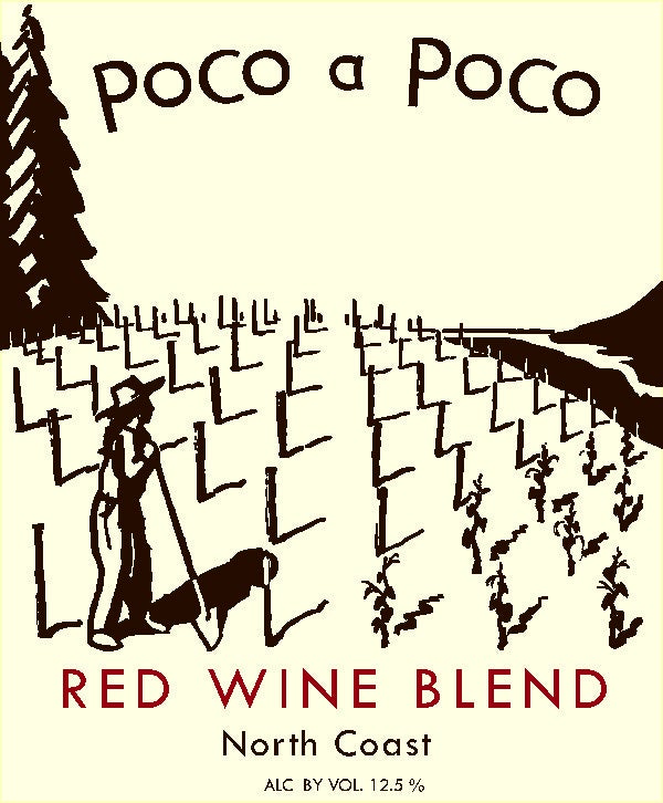Poco a Poco Red Wine Blend | Porter-Bass Vineyard & Winery